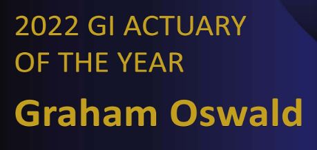 2022 GI Actuary of the Year - Graham Oswald | Bolton Associates
