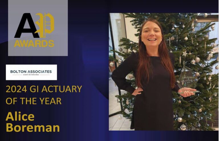Winner of 2024 GI Actuary of the Year (Actuarial Post Awards) sponsored ...